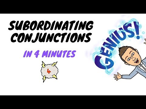Subordinating Conjunctions (KS2 English)