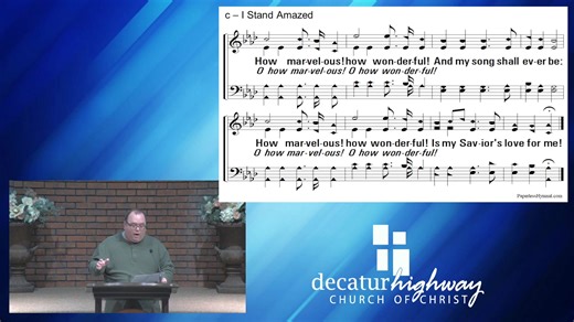 December 7, 2025 | Sunday PM Singing Service | Decatur Highway Church of Christ