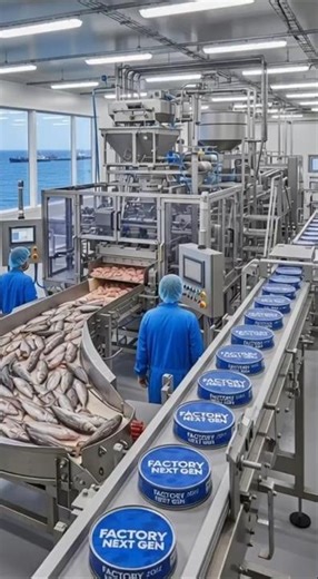 How Tuna Is Processed 🐟🥫 | Modern Factory Process