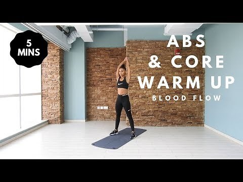 5 Minute Abs & Core Warm Up (Core Activation + Before Any Workout | No Equipment)