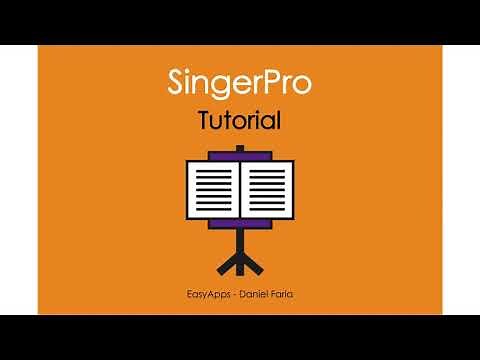 SingerPro App Basic Tutorial
