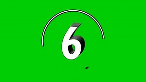Number 6 Six Cartoon Animation Green Stock Footage Video (100% Royalty-free) 1099733379 | Shutterstock
