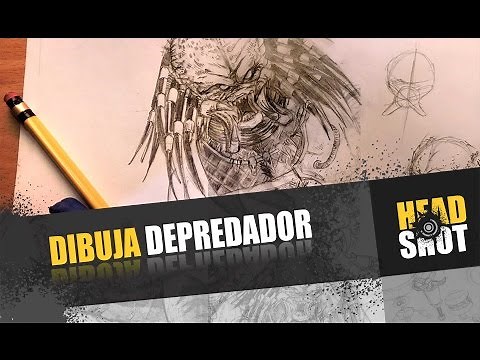 Aprende a dibujar a depredador
