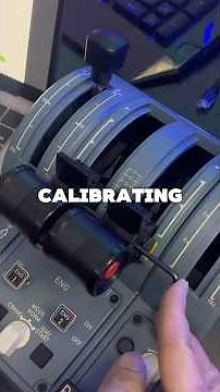 ⚙️ Calibrating the Thrustmaster Airbus Throttle, Spoilers and Flaps #microsoftflightsimulator 2024