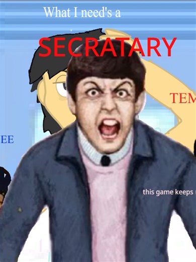 Temporary secratary 😋😋 I like this song its weird and annoying and it is nice #beatles #beatlesanimation #paulmccartney #macca #mccartney