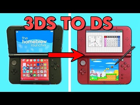 Turning My Modded 3DS into a DS