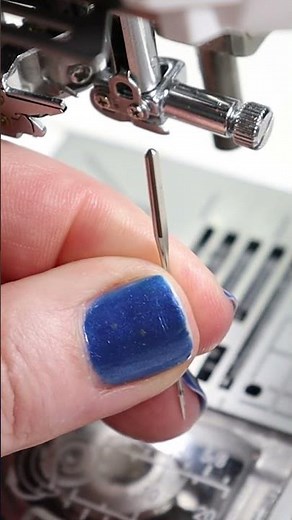 How to change a sewing machine needle