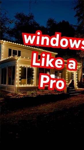 How to install Christmas lights around your window. Sucker clips help #christmaslights #xmasdecor