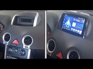 How to Install Android car stereo and reversing camera on Renault Koleos