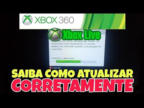SAIBA COMO ATUALIZAR XBOX 360 DA FORMA CORRETA 👍