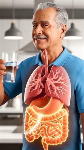 How Warm Water Moves Through Your Digestive System 3D Anatomical Animation