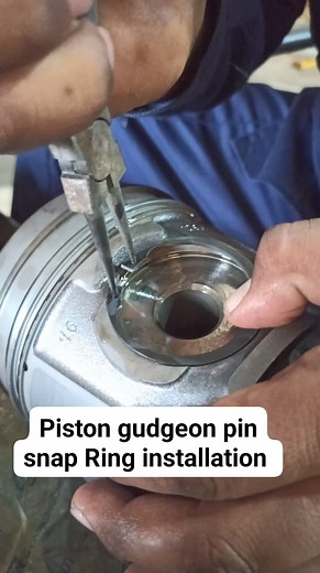 27K views · 161 reactions | Piston gudgeon pin snap Ring installation #expertmechanic #reels #viral #reelsvideo | Expert Mechanic | Facebook