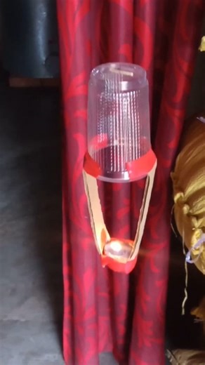 How to make a plastic glass of experiment 🏮#experimnent #sciencepassion#science #scienceexperiments