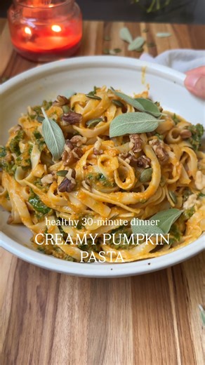 197K views · 1.3K reactions | CREAMY PUMPKIN PASTA  This healthy...