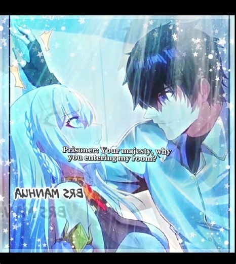 When Prisoner fall in love with qween 🤣 | Manhwa: Silver dragon qween (nick name) #silverdragons