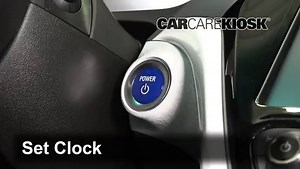 How to Set the Clock / Change Time on a 2017 Chevrolet Bolt EV LT Electric