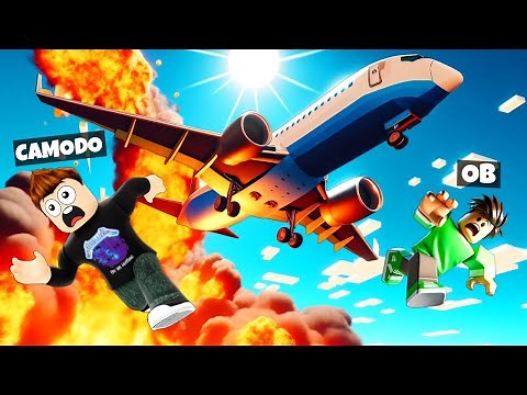 CAN OB & I SURVIVE THE WORST PLANE CRASHES?! (Roblox Emergency Landing)
