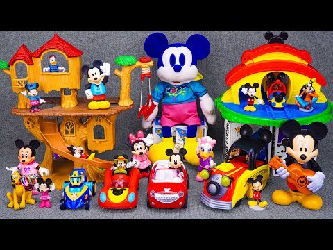 Satisfying with Unboxing Mickey Mouse Clubhouse Tree House Adventure Playset | Review Toys ASMR