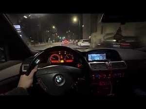 Bmw 730d E65 231Hp 2007 Late Night POV