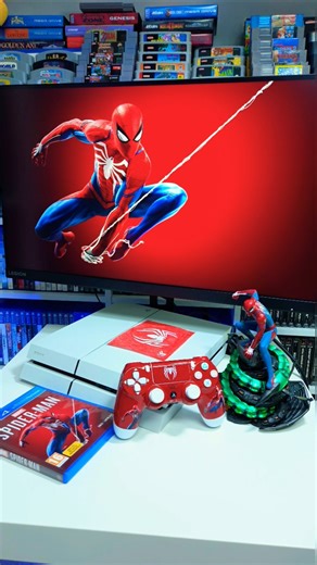 PS4 Spider Man Edition Homemade 😅 Boss Fight
