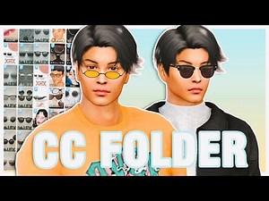 MALE GLASSES CC FOLDER 👓 The Sims 4: Male Glasses Accessories CC Link 💗 FREE DOWNLOAD