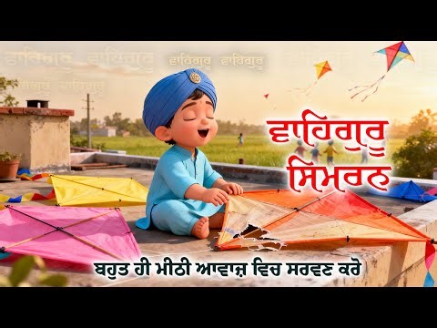 Waheguru Jaap | Peaceful Waheguru Simran | Soothing Meditation Music | Waheguru Waheguru Chant