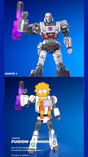 LISA SIMPSON Funny Fortnite Emotes Part 06