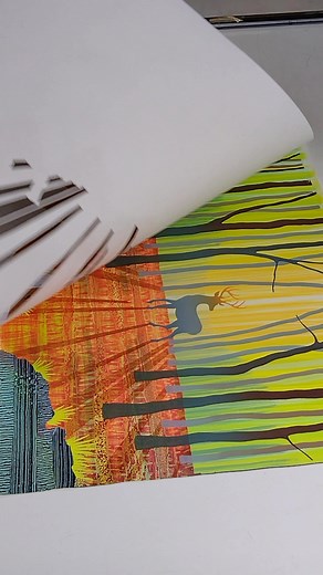 Today in the studio, I completed this woodland monotype using a paper stencil to make shadows with translucent ink. It's always a bit risky at this stage in a piece that has taken a long time. I think I drew the composition in January! In my defense I'll say that I've been working on a number of different projects simultaneously! . . . #monotype #printmaking #northumberland_uk | Rebecca Vincent Artist