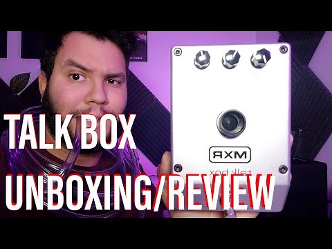 MXR M222 Talk Box Unboxing / Review
