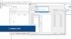 How to Configure Scheduler in Fisher ValveLink Software - Control Valves - Emerson Video Library