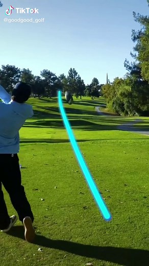 Incredible FPV Drone Golf Tracer Shot