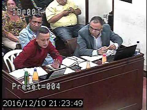 AUDIENCIA MEDIDA DE ASEGURAMIENTO A POLICÍAS, INTERVENCIÓN DEFENSA (Abg. DANIEL NEIRA RÍOS)