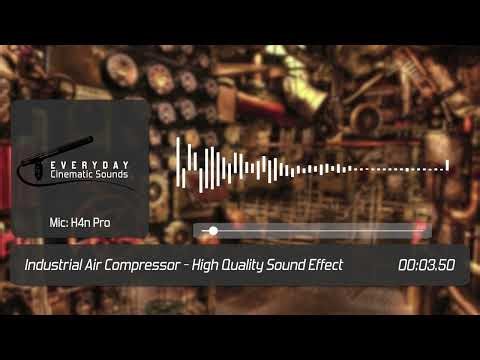 Industrial Air Compressor | HQ Sound Effect