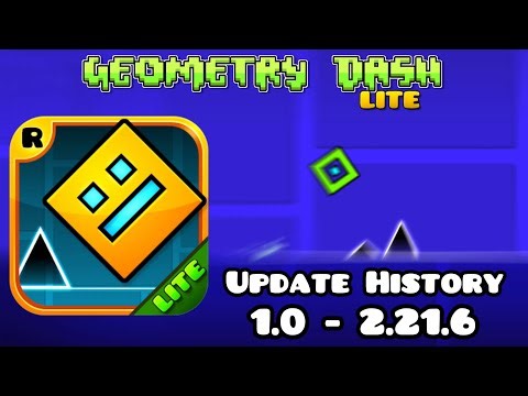 Geometry Dash Lite - Update History (1.0 - 2.21.6)
