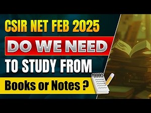 CSIR NET Chemistry Books or Notes: Which is the Best Study Material?