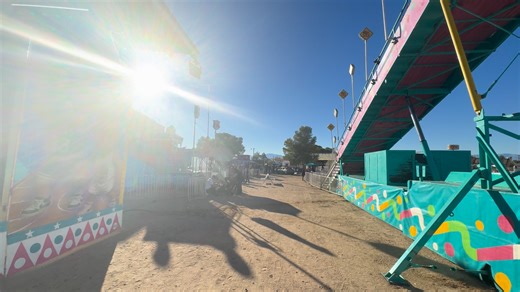 5.5K views · 39 reactions |  Walk the fairgrounds with us! Vendors, midway, and more—plus don’t forget our Still Exhibits: Honoring the Fallen Heros of California, Railroad Displays, and Garden • Art • Food.  Oct 17–19 •  Fri 4–11 • Sat 2–11 • Sun 2–10 ️ DesertEmpireFair.com  First 75 daily = 2 FREE RIDES  Please SHARE to remind your crew! | Desert Empire Fairgrounds & Events Center | Facebook