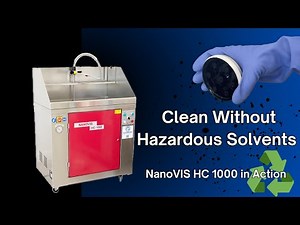 Cleaning Pad Printing Ink Cups and Plates Using the Nanovis HC 1000 in Realtime!
