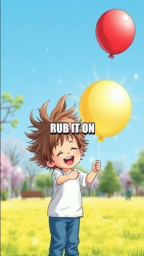 Static Electricity Butterfly Experiment