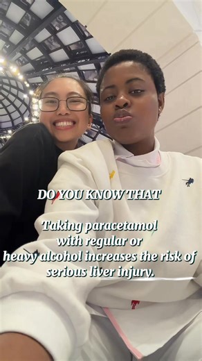 Paracetamol Alcohol: A Dangerous Mix for Your Liver Paracetamol Alcohol = A Risky Combo 🚫🍺💊 Did you know that taking paracetamol while drinking heavily can increase your risk of liver injury? Your liver has to process both alcohol and paracetamol, and combining them puts extra strain on it. ✔ Paracetamol is safe when used correctly ⚠ Heavy alcohol use paracetamol = higher risk of liver damage 📏 Always follow the recommended dose 🩺 If you drink often, talk to a health professional before usi