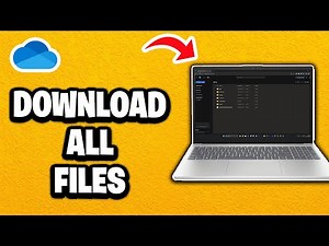 How To Download All OneDrive Files On PC - Fastest Guide