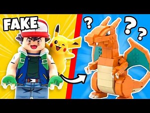 Unboxing FAKE LEGO POKEMON Minifigures!