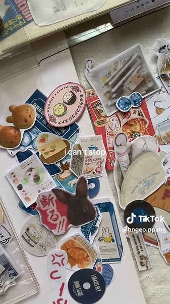 Aesthetic Japanese Stickers for Personalization