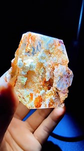 Beautiful inclusions in Quartz | Blue Light Gemstones