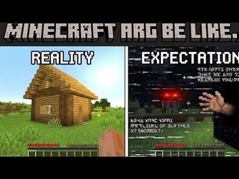 Minecraft ARG be like... 