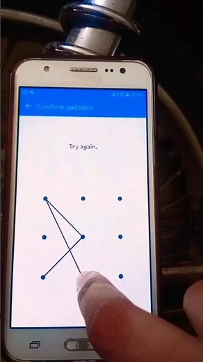 Filling all dots with hard pattern ¦ 2 same figures are present #Hardest #lock