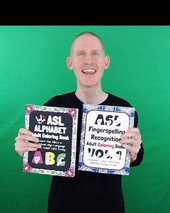 🔥ASL Books! Link 👉 https://www.amazon.com/author/ablelingo . 🤟 Have a wonderful day! 😊 . . #ablelingo_asl #asl #signlanguage #americansignlanguage #learntosign #coloringbooks #aslbooks #adultcoloring | Able Lingo ASL - American Sign Language