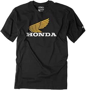 Amazon.com: Factory Effex Camiseta Honda Classic (X-LARGE) (NEGRO) : Ropa, Zapatos y Joyería