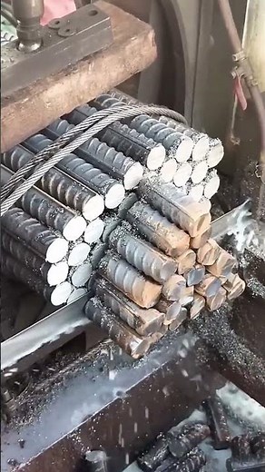 Cutting Steel Rods with High Accuracy, Good Tools Easy Work