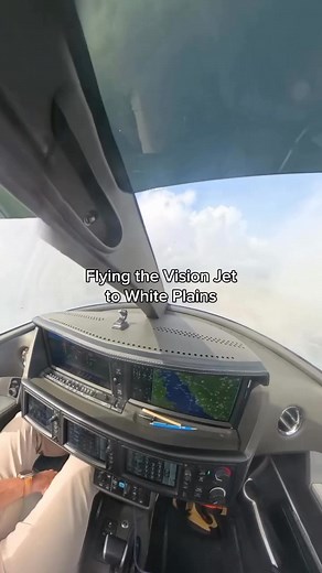 Landing the Vision Jet in White Plains (HPN) #flying #visionjet #airplane #pilot | Nancy Graham