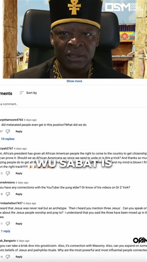 Wu-Sabat Explained: Love, Unity & Truth 🧿🤍 This video breaks down the principles of Wu-Sabat and how unity forms the foundation of higher understanding. Truth expands when division dissolves. 🔗 Check Out The Full Video Here https://www.youtube.com/channel/UCkuxRFTxVU6OvHtlPiM-eTw?sub_confirmation=1 ⭐ Become a Channel Member For Exclusive Content https://www.youtube.com/channel/UCkuxRFTxVU6OvHtlPiM-eTw/join | OSM Vision